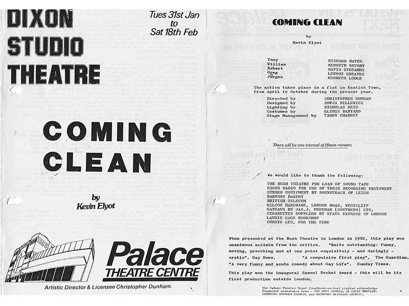 David Streames | Contributions | Palace Theatre Club